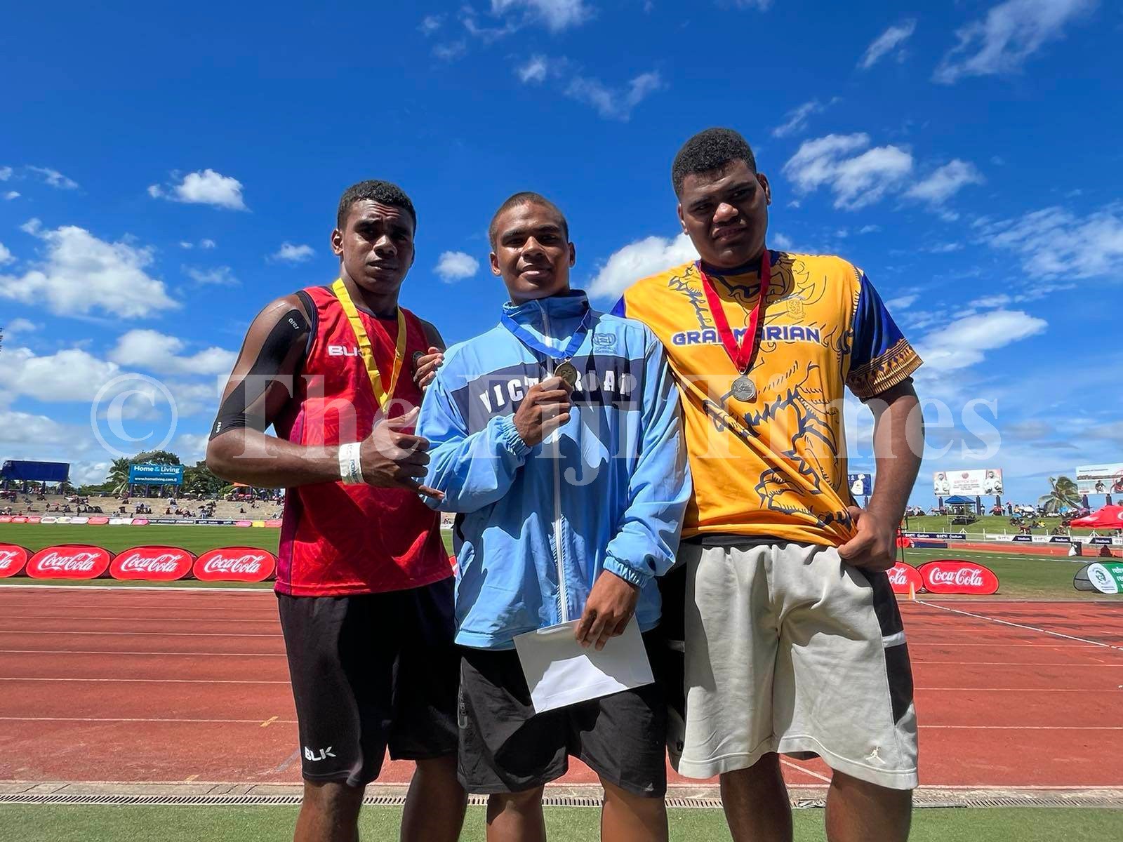 Coke Games 2023 | Tawake of QVS wins inter-boys discus event - The Fiji ...
