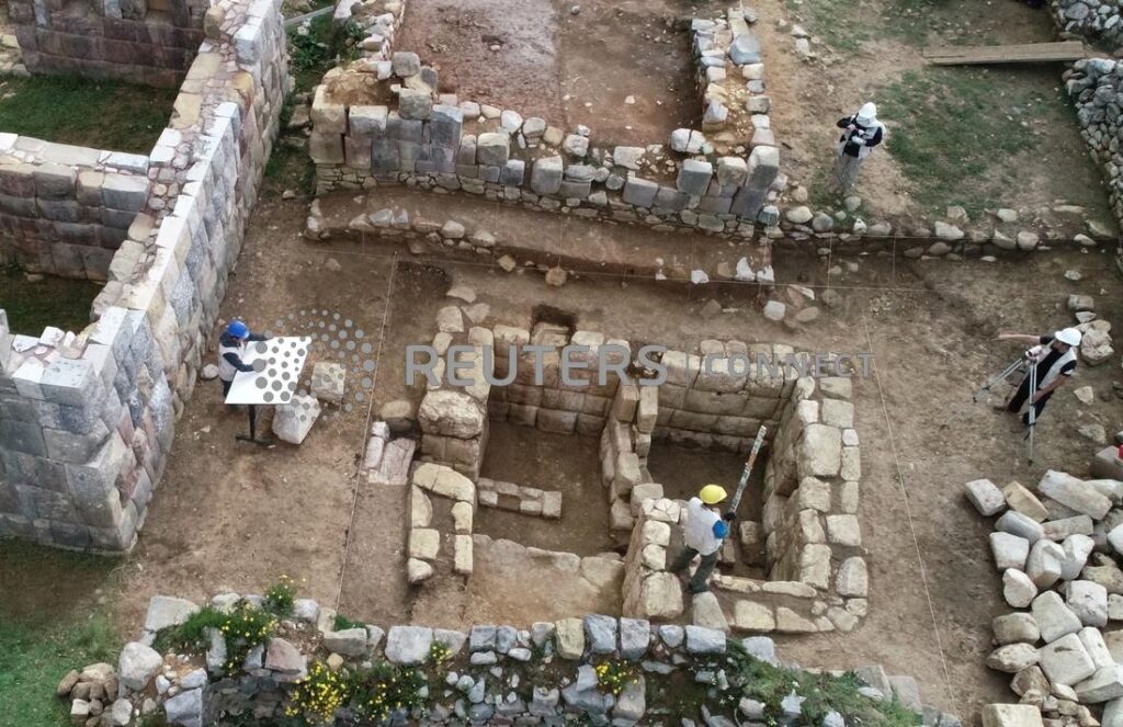 Peruvian archaeologists unearth 500-year-old Inca ceremonial bath - The ...