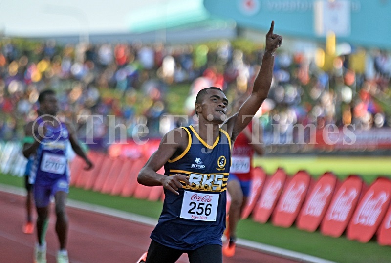 Coke Games 2023 | Mataika claims 400m race - The Fiji Times