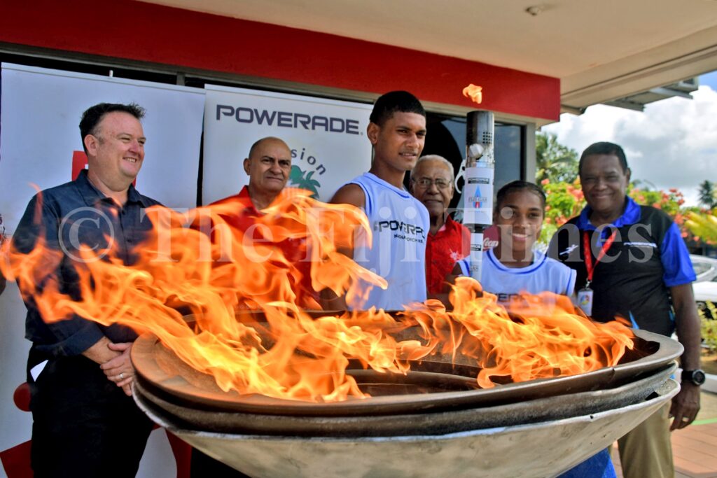 Games torch relay to visit 54 schools - The Fiji Times