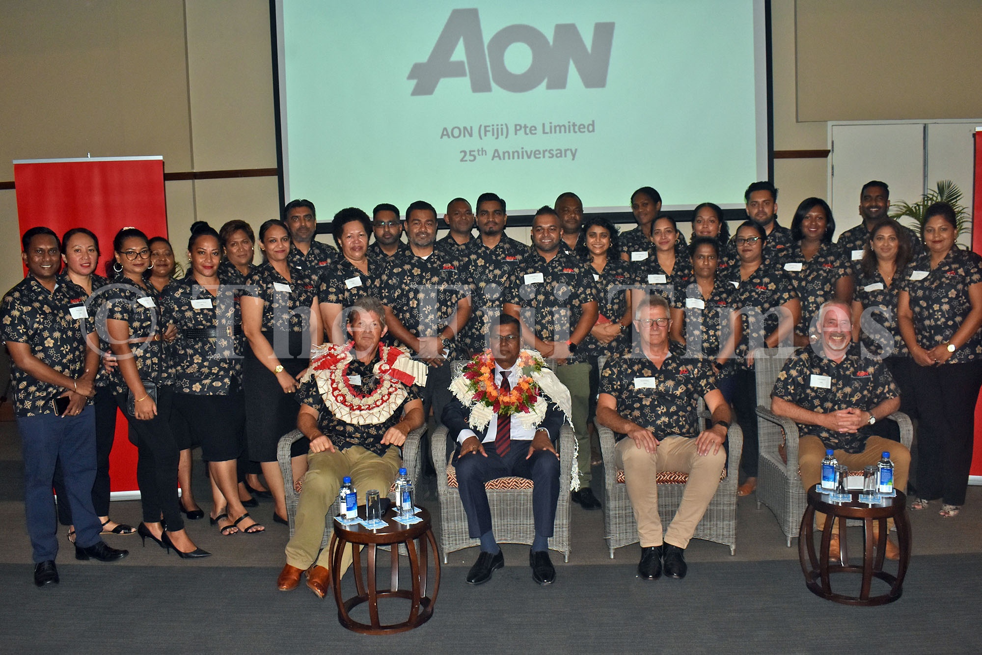 Aon marks quarter of a century of excellence - The Fiji Times