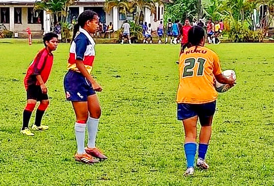 Taking control: Arieta stamps her mark in refereeing - The Fiji Times