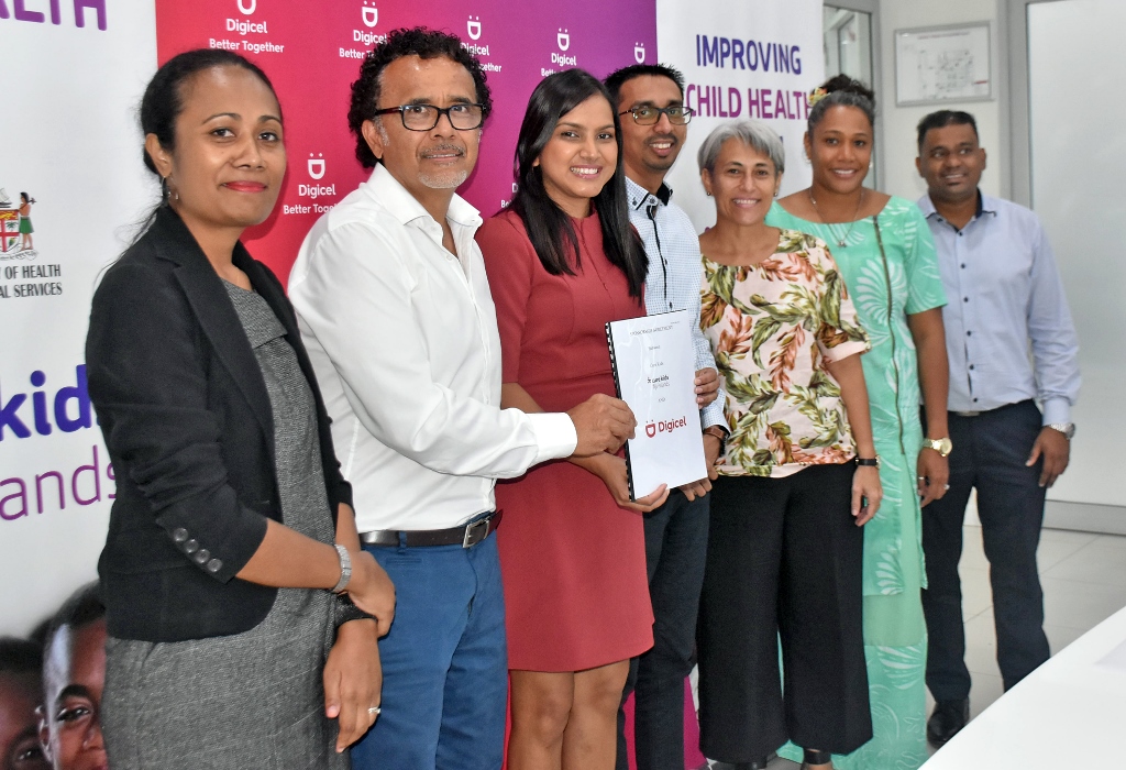 $35k boost | Digicel inks partnership with Cure Kids Fiji - The Fiji Times