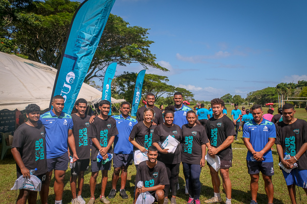 USP and Fijian Drua begin partnership with a successful drop goal ...