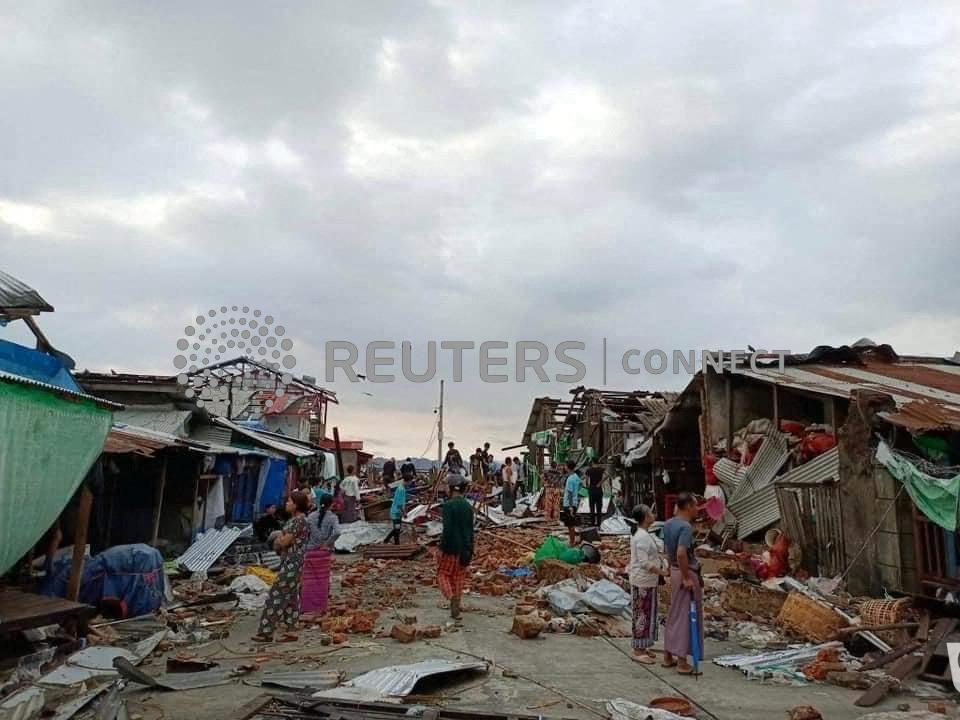 Hundreds feared dead after cyclone hits western Myanmar - The Fiji Times