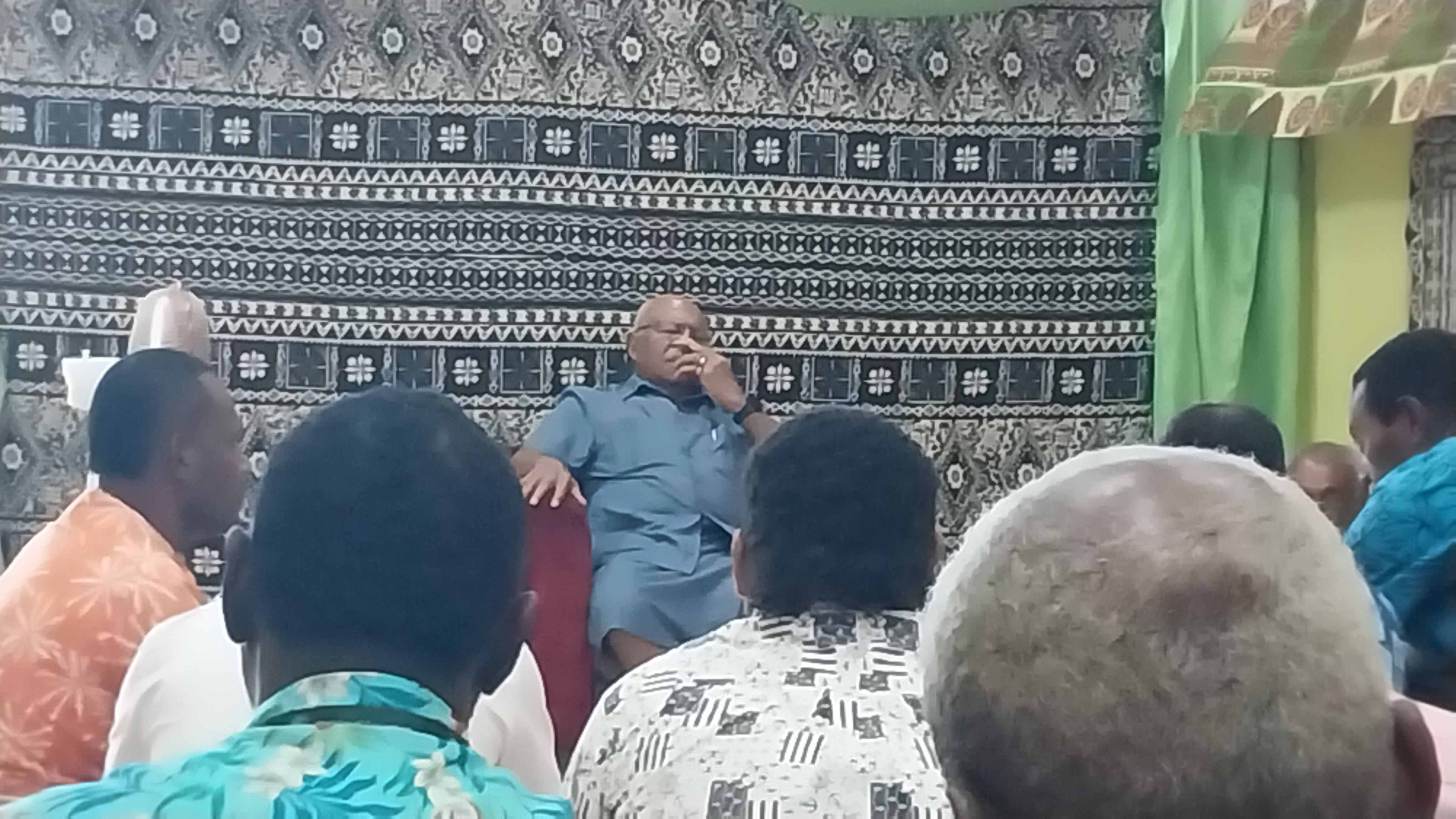 PM Rabuka well and healthy; visiting chiefs in Bua - The Fiji Times