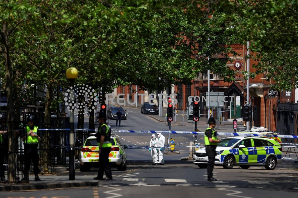 UK police charge man with three counts of murder after Nottingham ...