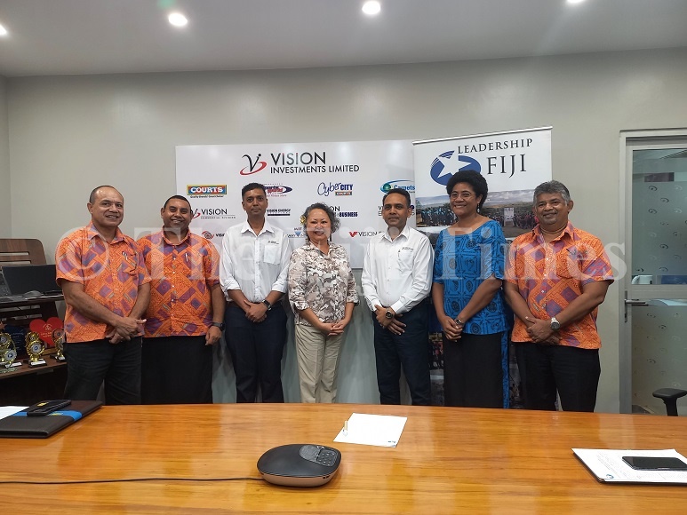 Vision Investments Limited partners with Leadership Fiji - The Fiji Times