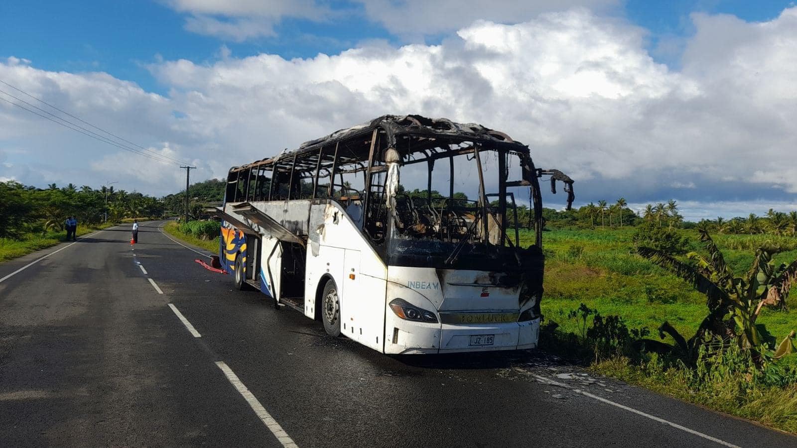 Passengers, driver escape bus fire - The Fiji Times