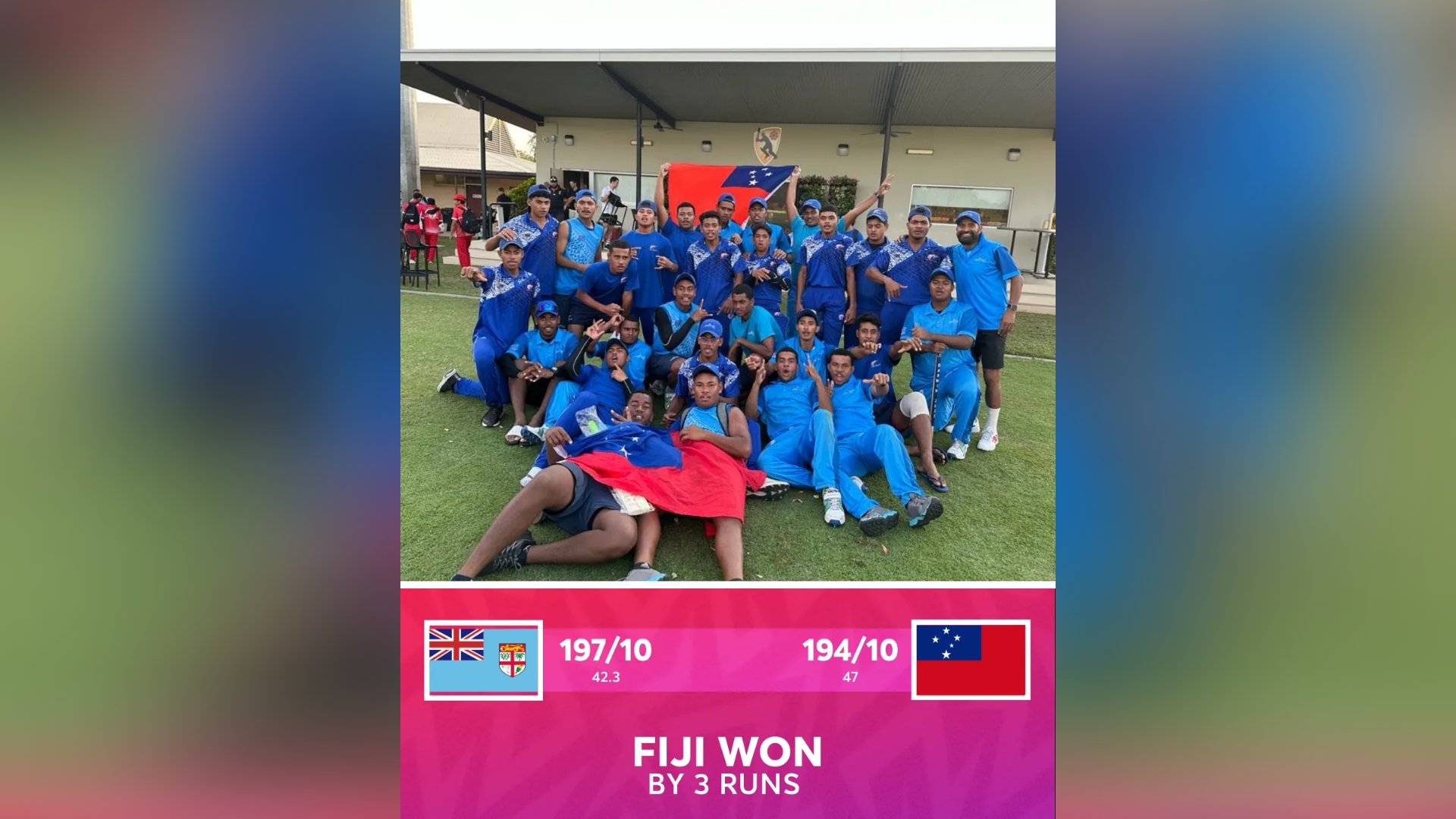 Fiji pips Samoa by three - The Fiji Times