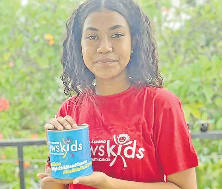 Tarau does her bit to fight cancer | 16-year-old spreads awareness on ...