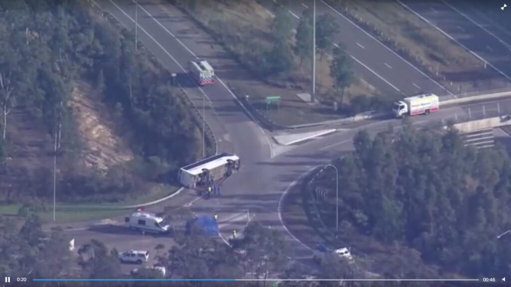 Driver charged after Australia's worst bus accident in decades kills 10 ...