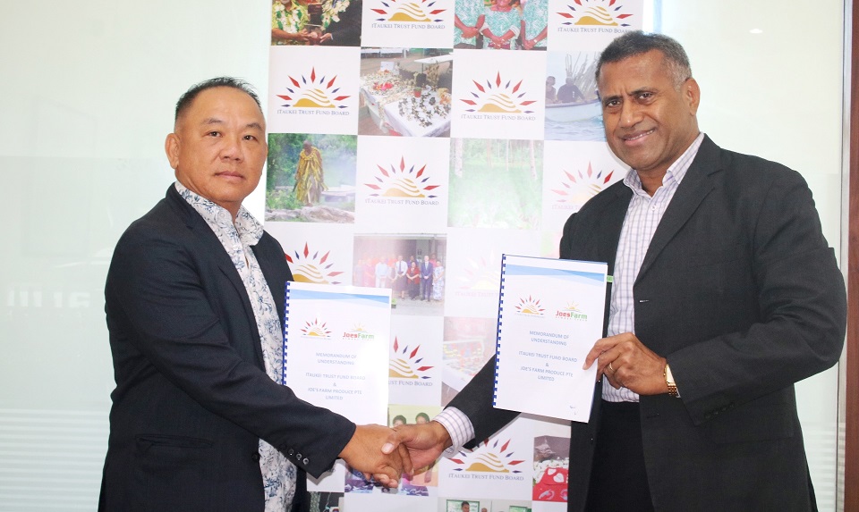 Joes Farm and iTaukei Trust Fund Board deal to benefit Rotuma - The ...