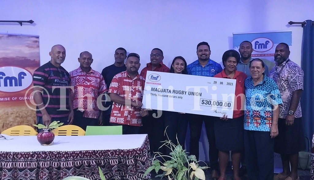 Macuata Rugby signs sponsorship deal - The Fiji Times