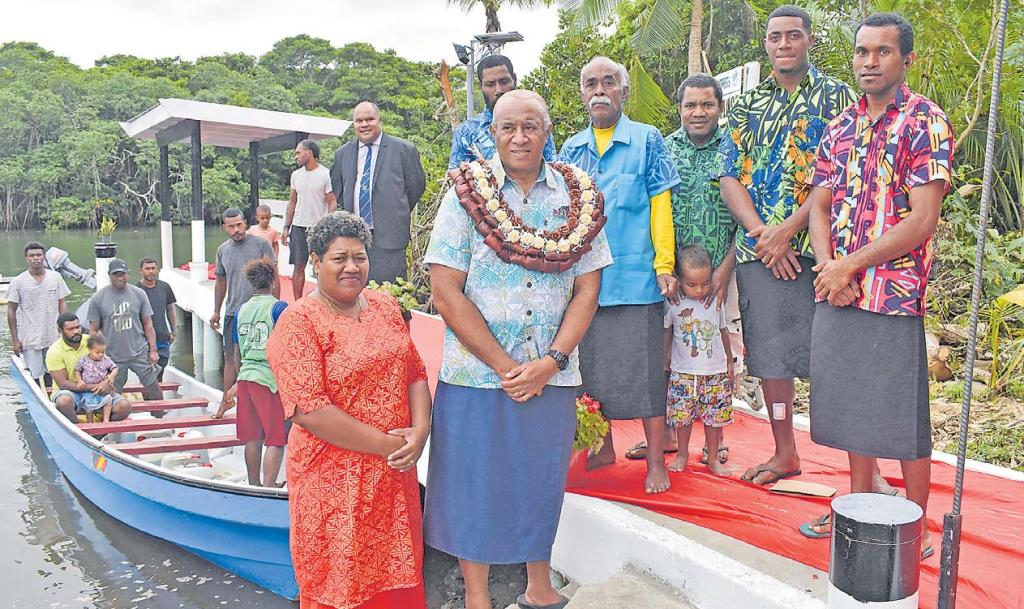 $15k jetty to serve 80-plus households - The Fiji Times