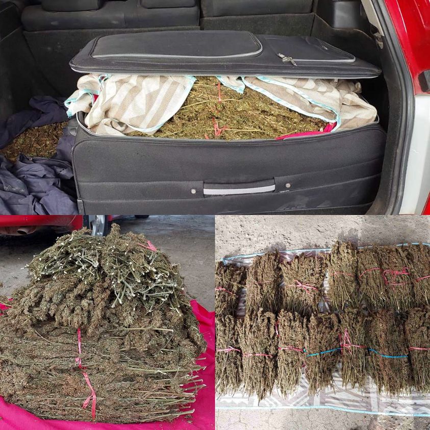 Anonymous tip assist Police arrest a man with suitcase of drugs - The ...