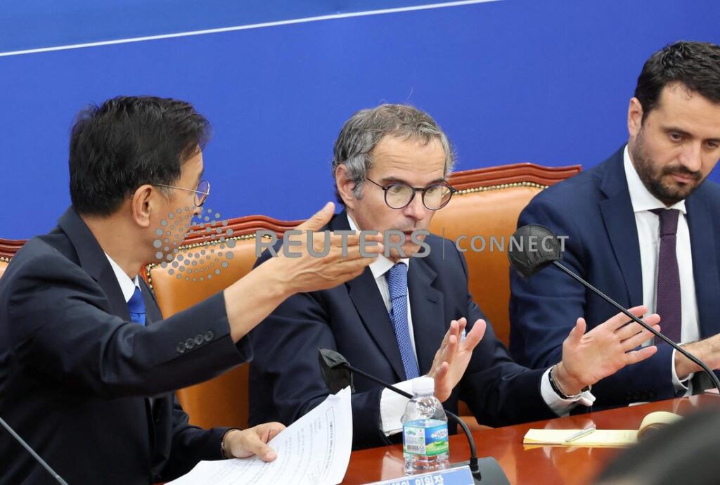 IAEA chief says 'absolutely logical' Japan's Fukushima water release ... IAEA chief says 'absolutely logical' Japan's Fukushima water release ...