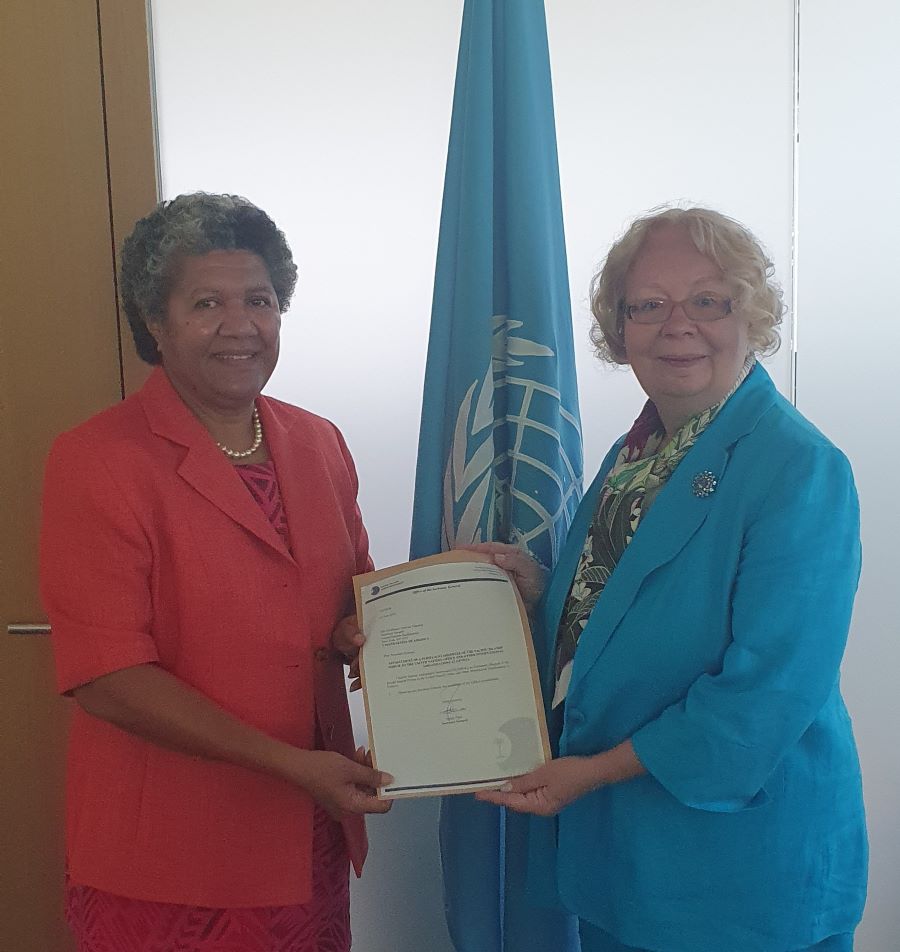 Falemaka completes formalities of presenting credentials - The Fiji Times