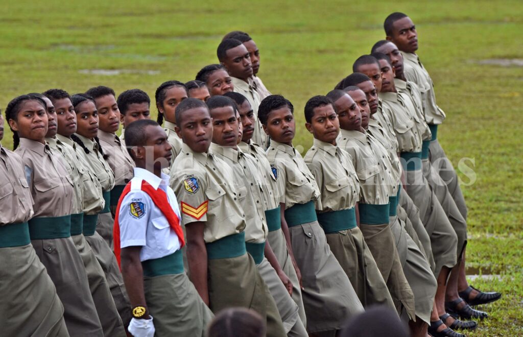 A parade after seven years - The Fiji Times