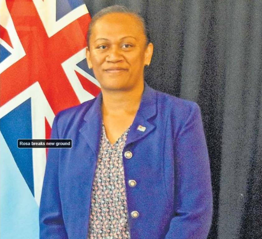 People | Rosa breaks new ground - The Fiji Times