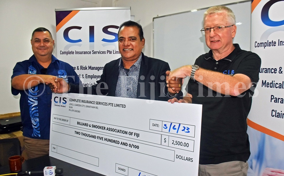 Snooker event receives backing - The Fiji Times