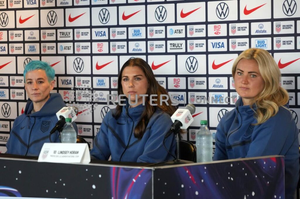 Horan, Morgan named captains of U.S. Women's World Cup team - The Fiji ...