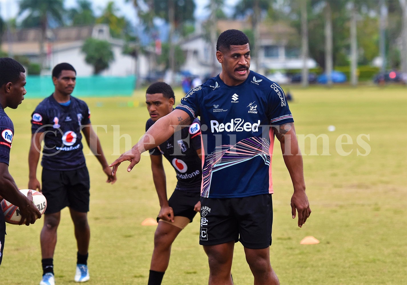 Tui lends a hand to academy boys - The Fiji Times