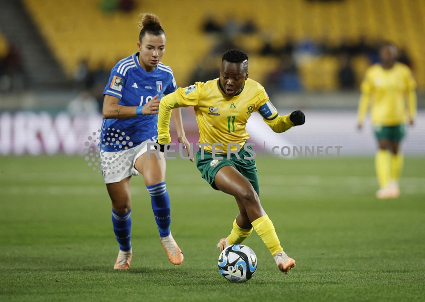 Kgatlana beats the odds to deliver South Africa's first World Cup win ...