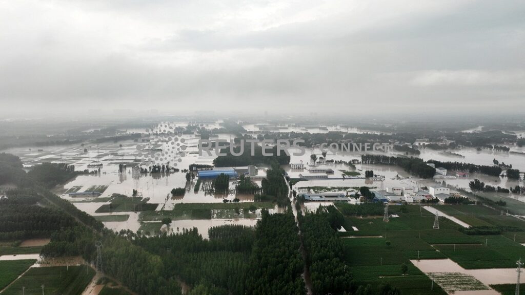 What caused the record rainfall in Beijing and northern China? - The ...