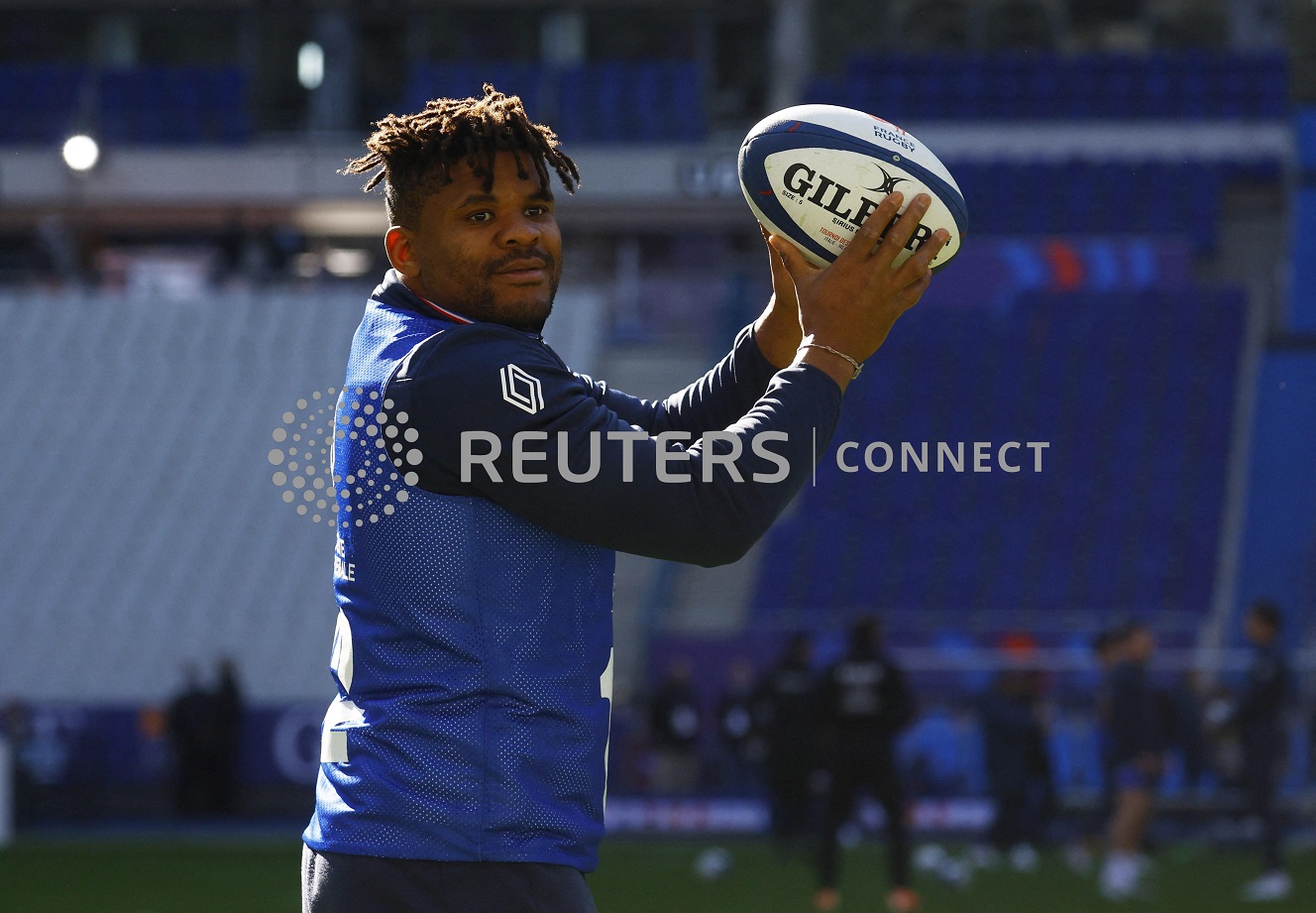 France centre Danty to miss World Cup opener with injury - The Fiji Times