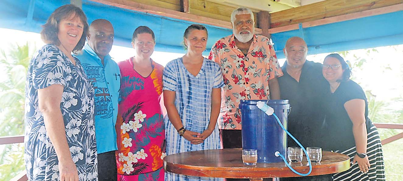 Gift of water filters - The Fiji Times