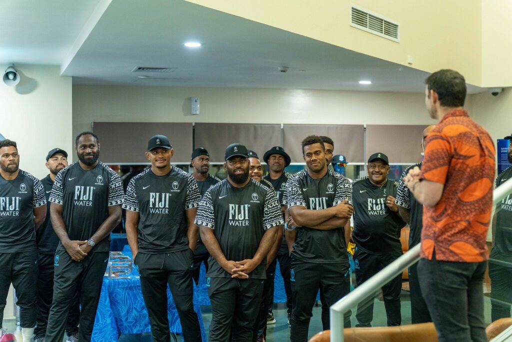 Flying Fijians exclusive tour of the FIJI Water plant - The Fiji Times