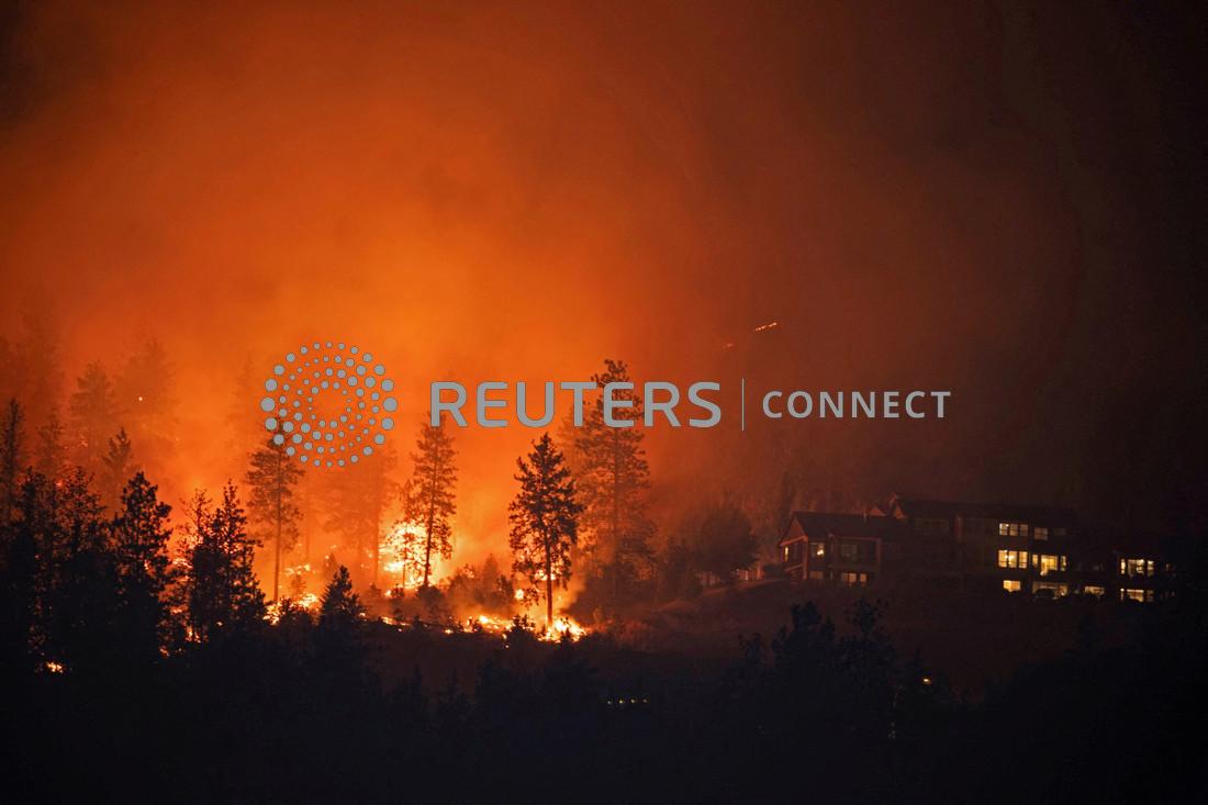 British Columbia Wildfires Intensify Evacuation Orders Double The