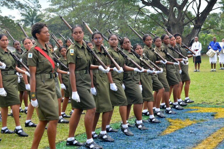 1020 Natabua students display 'biggest' school cadet parade - The Fiji ...
