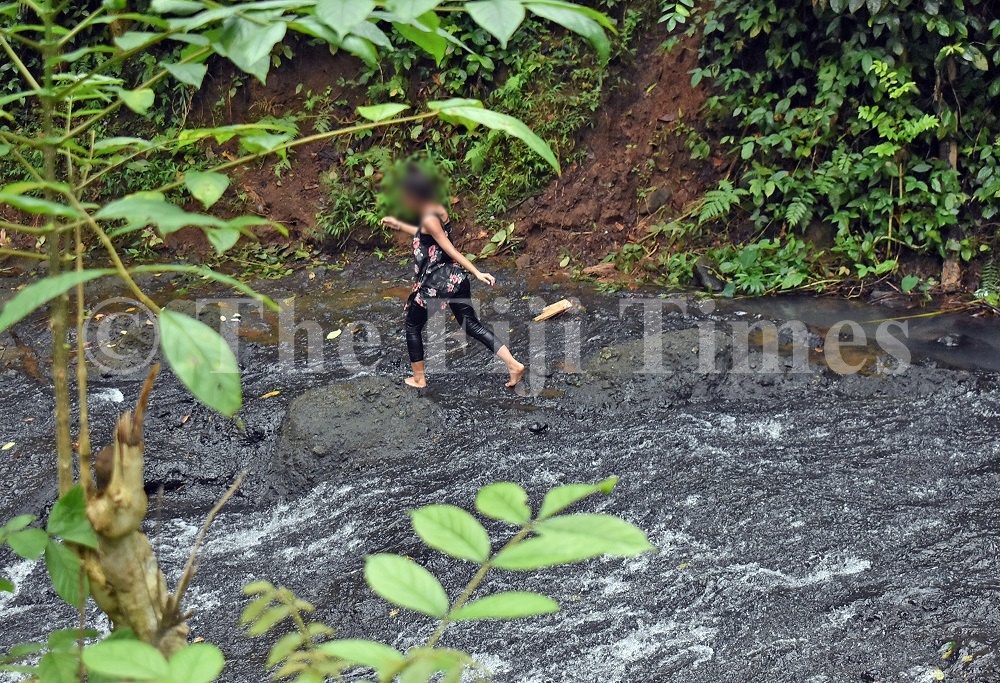 Truants at village swim spot - The Fiji Times
