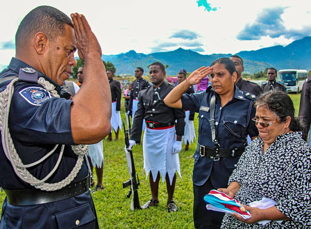 Police bid farewell to comrade - The Fiji Times