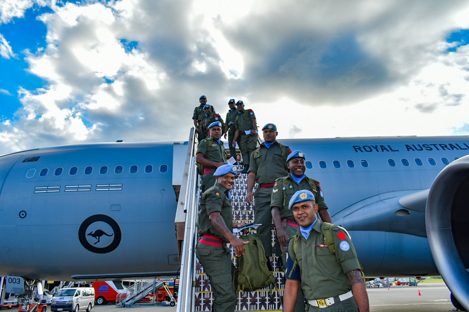 Troop on mission reminded of tremendous responsibilities - The Fiji Times