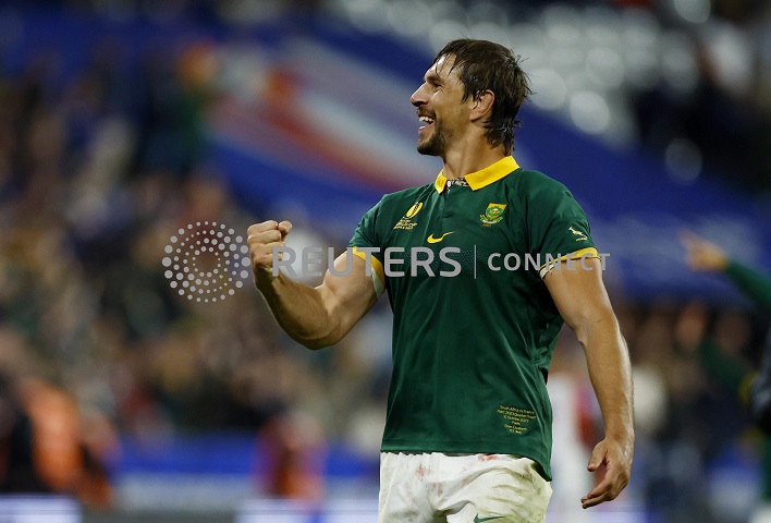 'Enforcer' Etzebeth pivotal to Springbok World Cup hopes - The Fiji Times