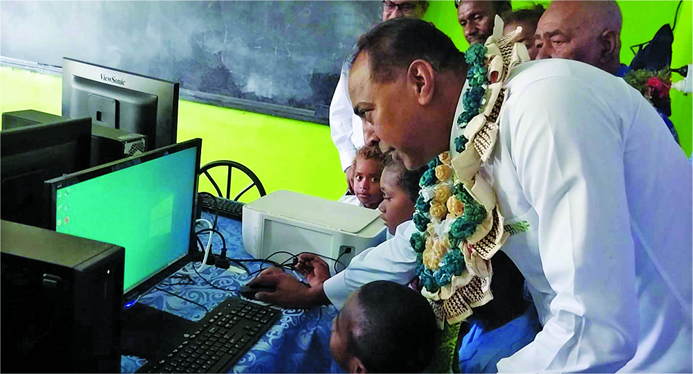 Financial group assists district school - The Fiji Times