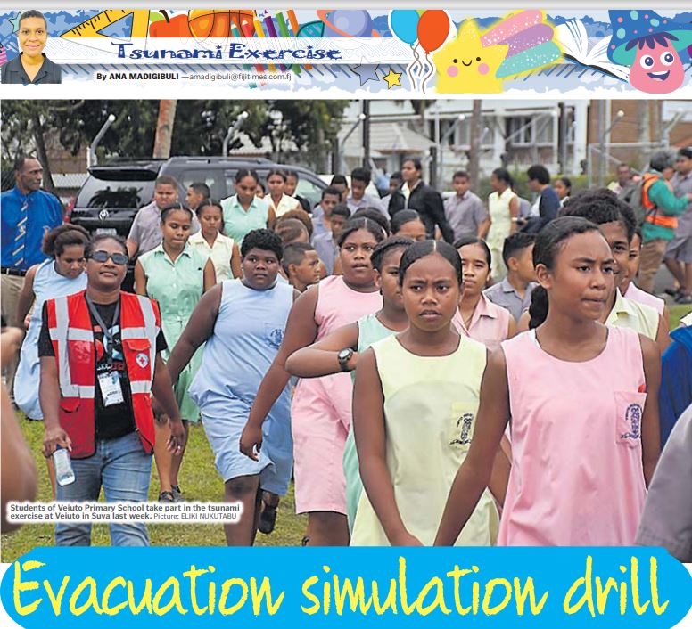 National Disaster Awareness Week | Tsunami drill - The Fiji Times