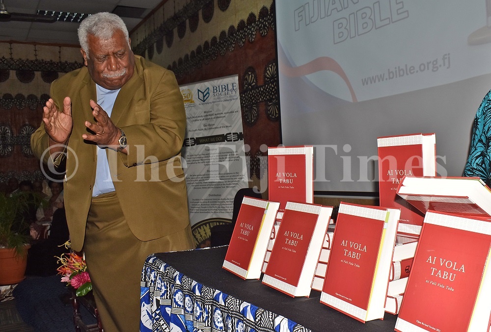 Vernacular study Bible launch - The Fiji Times