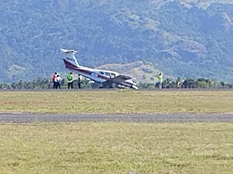 Plane veers off runway in Nadi - The Fiji Times