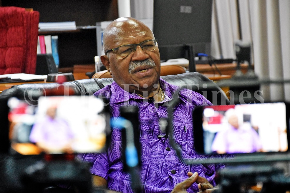 Study to identify gaps, says Rabuka - The Fiji Times