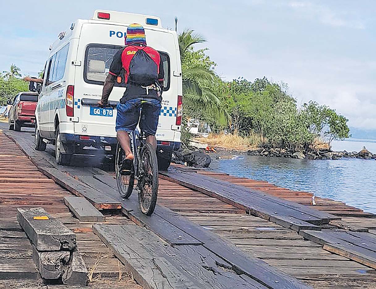 FRA: Repair works on Nalele bridge to be completed by next week - The ...