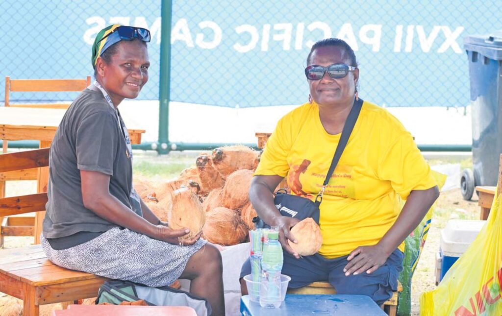 Pacific Games 2023 | Green coconuts a hit with games participants - The ...