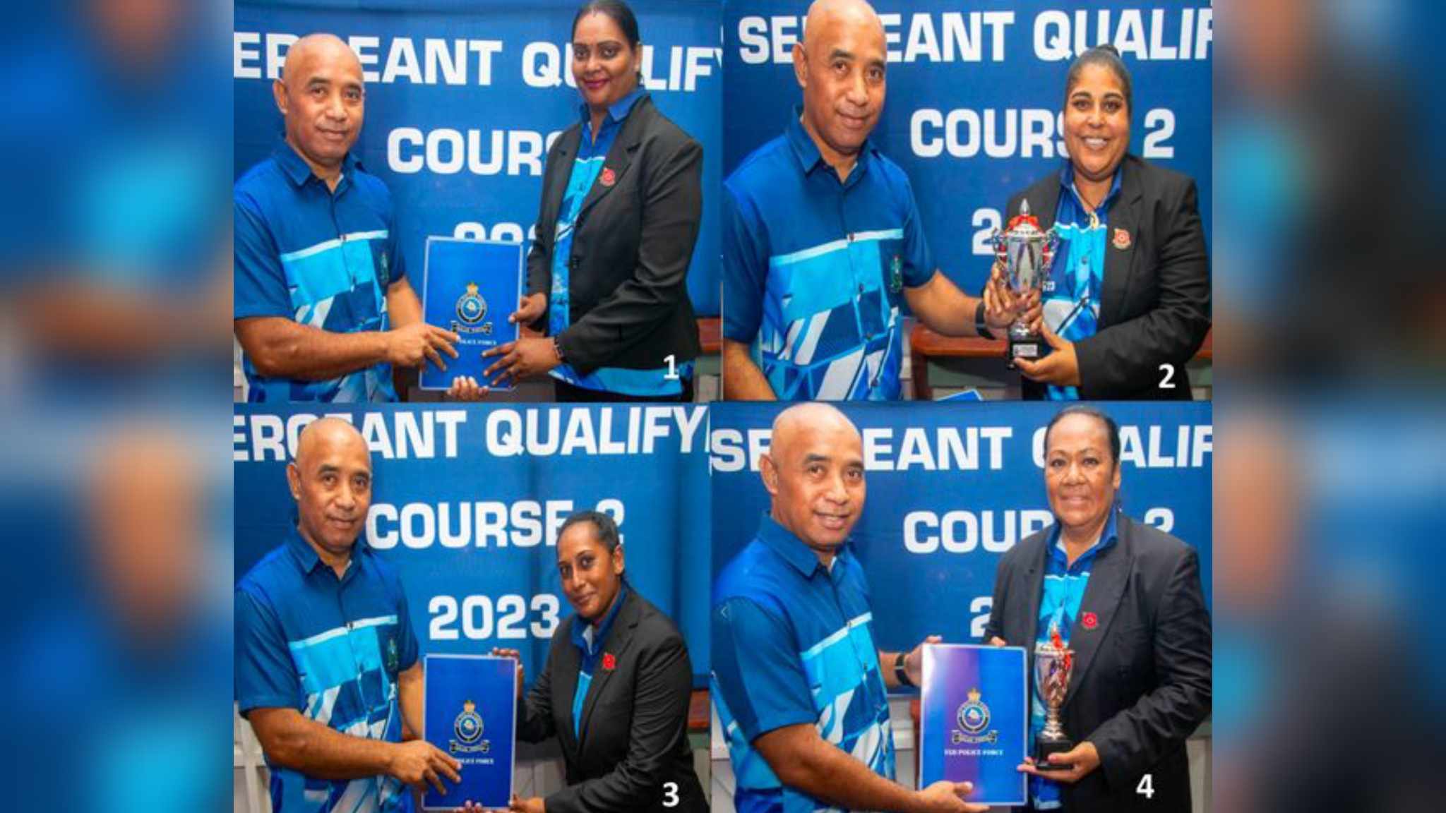 Women police officers awarded - The Fiji Times