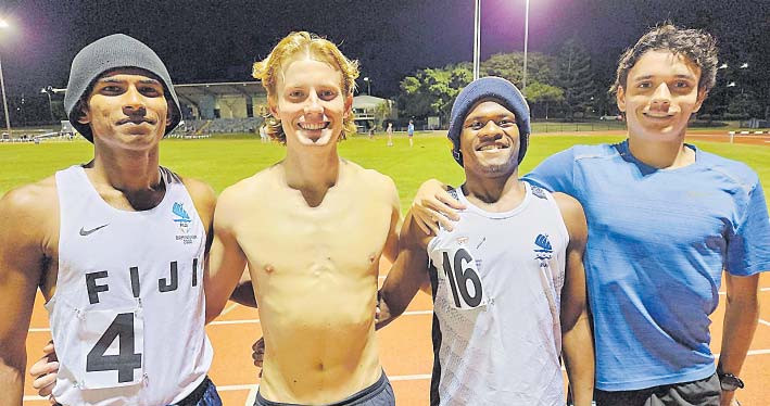 Karan sets new time - The Fiji Times