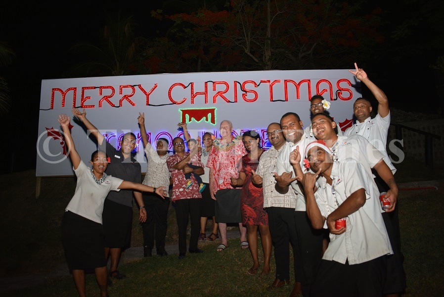 Resort lights Christmas tree - The Fiji Times