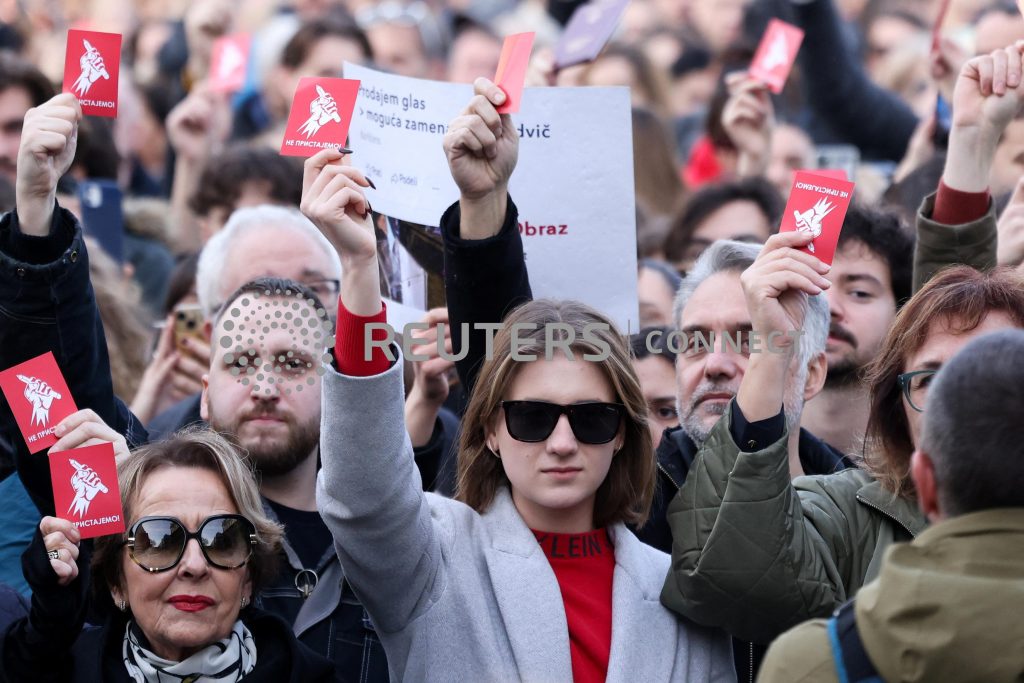 Serbian opposition demands annulment of Dec. 17 vote - The Fiji Times