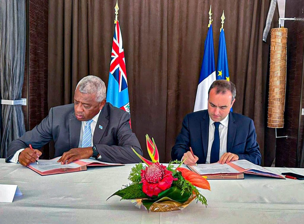 SOFA to enhance bilateral relations between Fiji and France - The Fiji ...